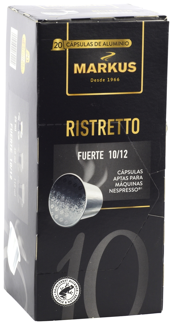MARKUS (ALDI) RISTRETTO: opiniones | OCU