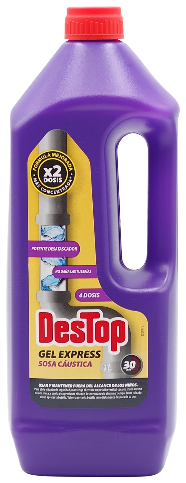 DESTOP GEL EXPRESS SOSA CÁUSTICA 2025| OCU