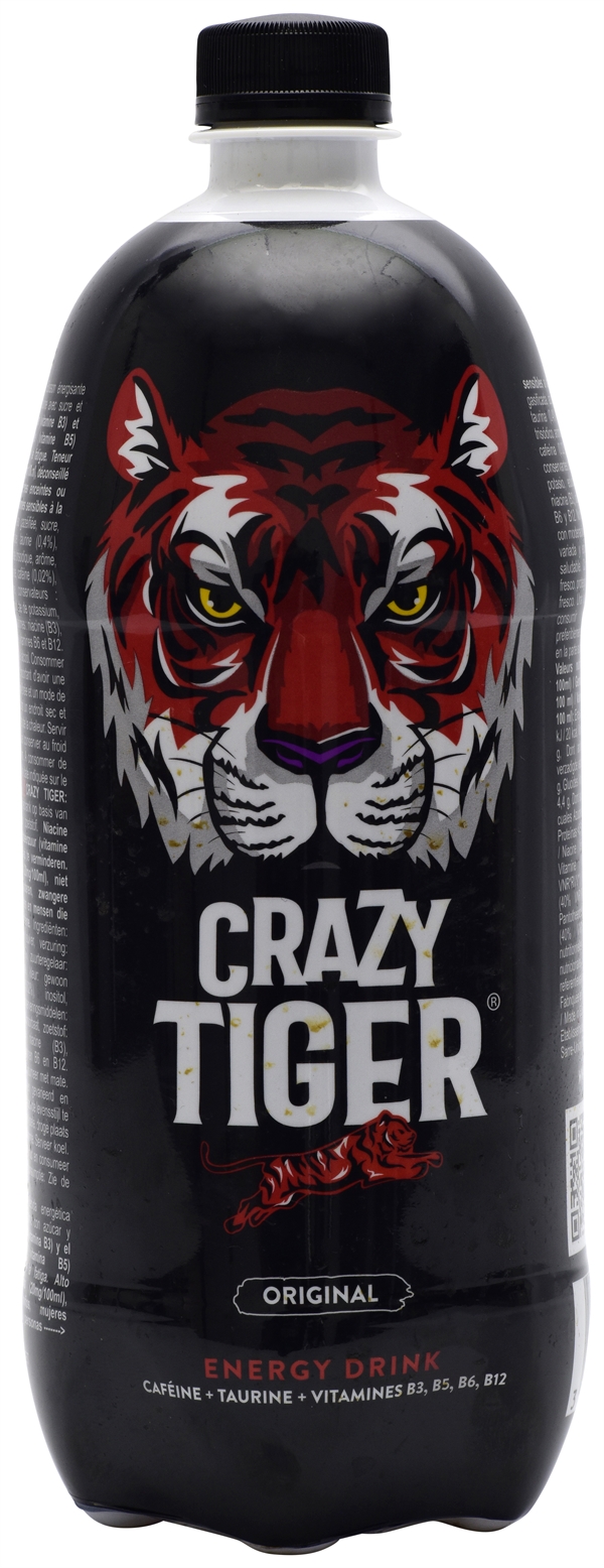 CRAZY TIGER ORIGINAL ENERGY DRINK 2024| OCU