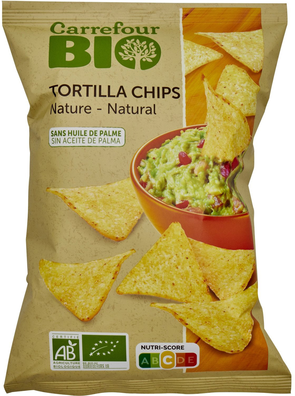 Características de CARREFOUR BIO Tortilla chips natural
