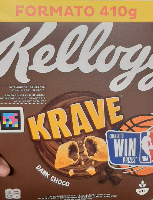 KELLOGG'S KRAVE DARK CHOCO : análisis y opiniones | OCU