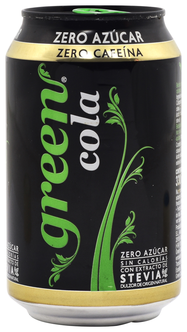 bebida energética GREEN COLA ZERO AZÚCAR ZERO CAFEINA: todos los detalles