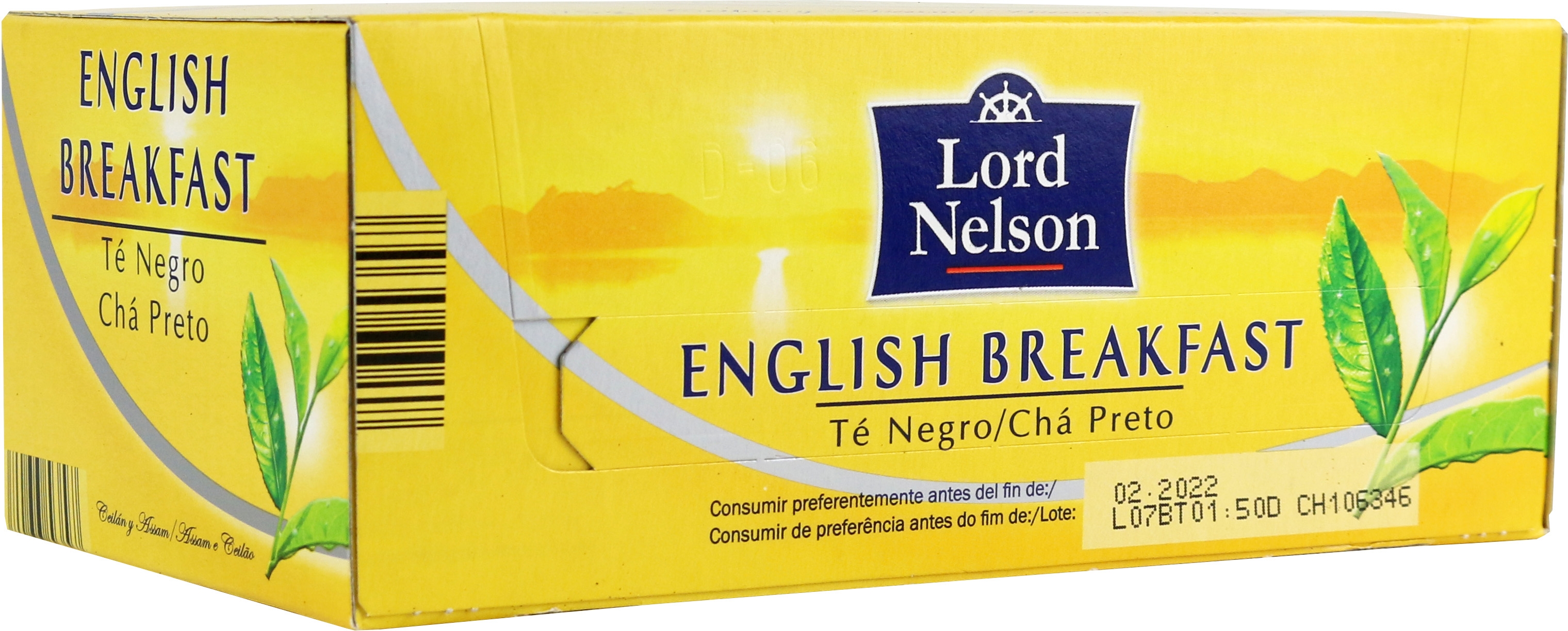 LORD NELSON (LIDL) ENGLISH BREAKFAST. TÉ NEGRO: opiniones y precios | OCU