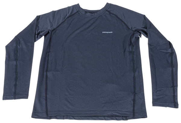 PATAGONIA BOYS' LONG-SLEEVED SILKWEIGHT RASHGUARD FLYING FISH: NEW NAVY ...