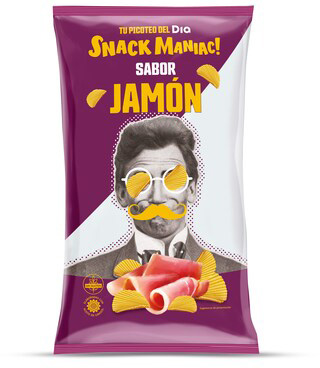 Características de SNACK MANIAC! (DIA) Sabor Jamón