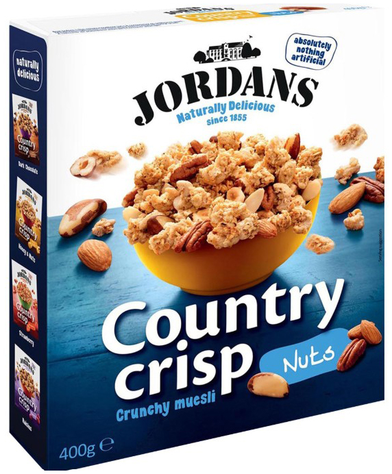 JORDANS COUNTRY CRISP NUTS : análisis y opiniones | OCU