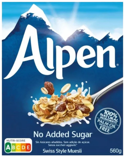 ALPEN SWISS STYLE MUESLI : análisis y opiniones | OCU