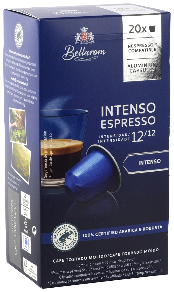 BELLAROM (LIDL) ESPRESSO INTENSO: opiniones | OCU