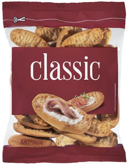 Pan tostado HACENDADO (MERCADONA) CLASSIC: todos los detalles
