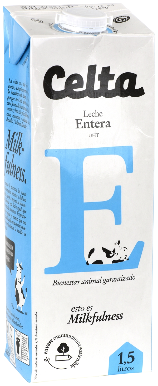 CELTA LECHE ENTERA UHT : análisis y opiniones | OCU