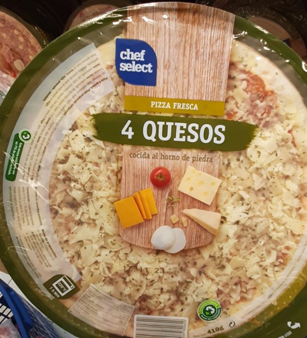 CHEF SELECT (LIDL) 4 QUESOS : análisis y opiniones | OCU