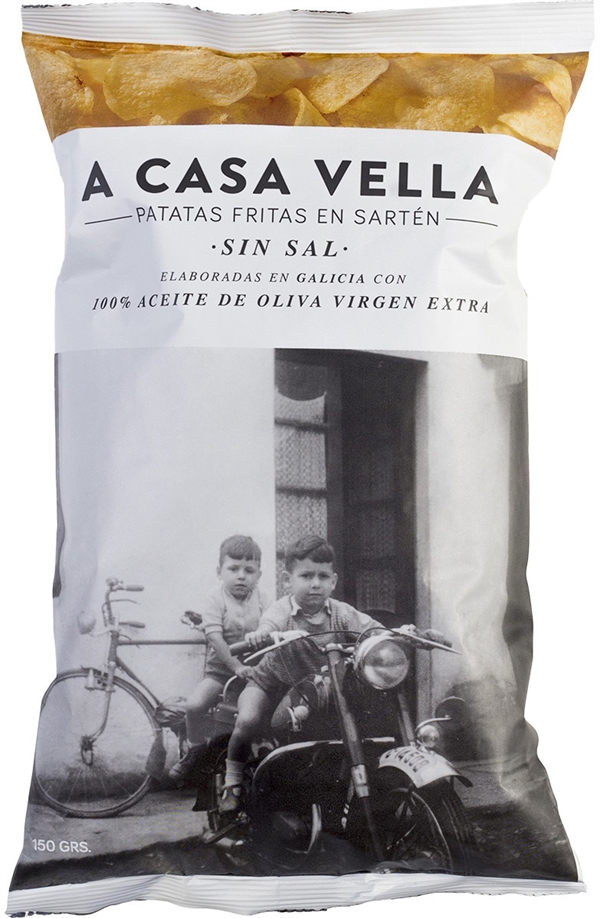 Características de A CASA VELLA Patatas fritas en sartén sin sal añadida