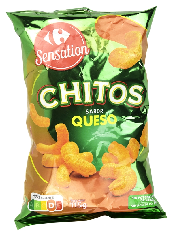 Características de CARREFOUR SENSATION CHITOS SABOR QUESO