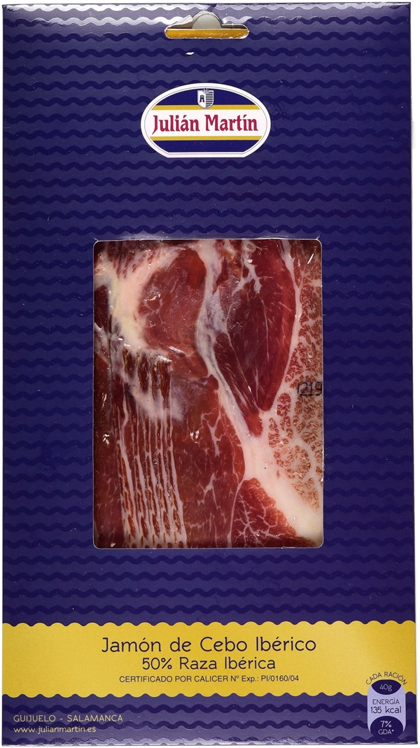 JULIÁN MARTÍN JAMÓN DE CEBO IBÉRICO 50% RAZA IBÉRICA. análisis y ...