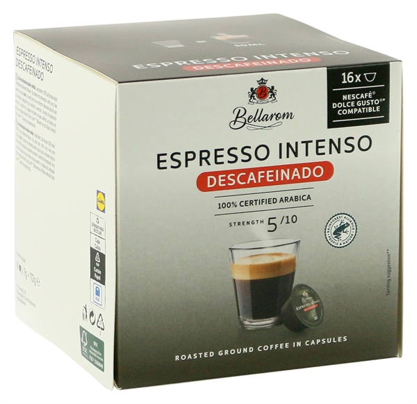 BELLAROM (LIDL) ESPRESSO DESCAFEINADO: opiniones | OCU