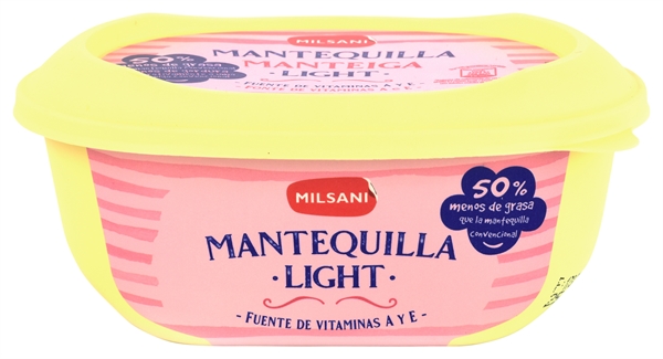 MILSANI (ALDI) MANTEQUILLA LIGHT: todos los detalles y precios