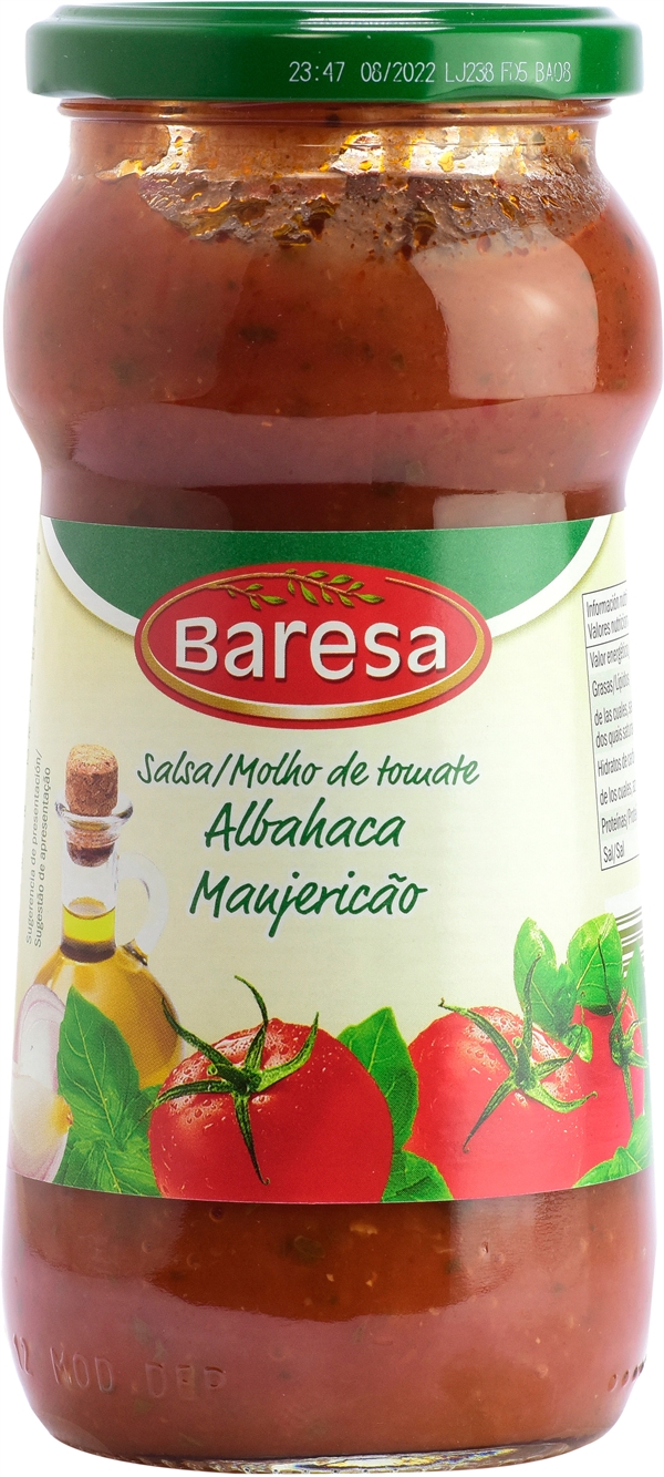 Valor nutricional de BARESA (LIDL) SALSA ALBAHACA | OCU