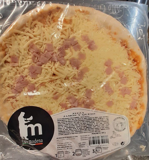 CASA MODENA PIZZA JAMÓN Y QUESO : análisis y opiniones | OCU